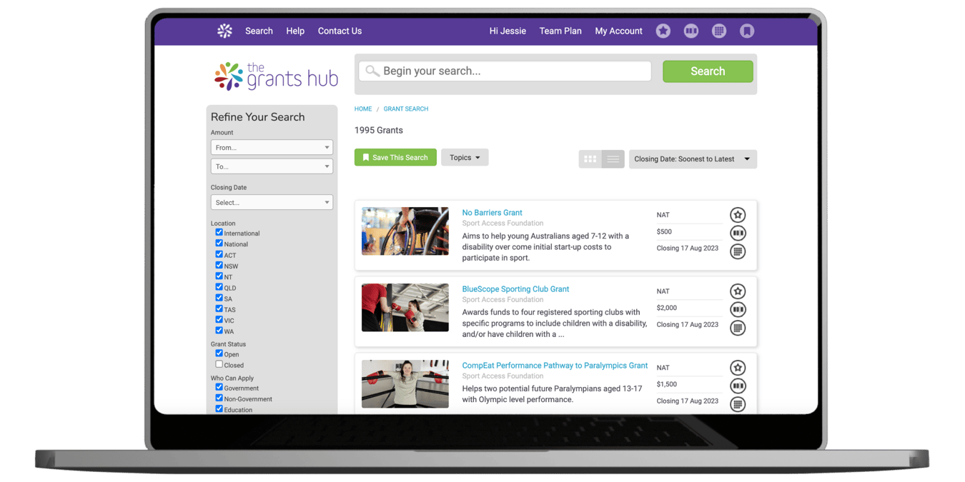 Pricing — The Grants Hub